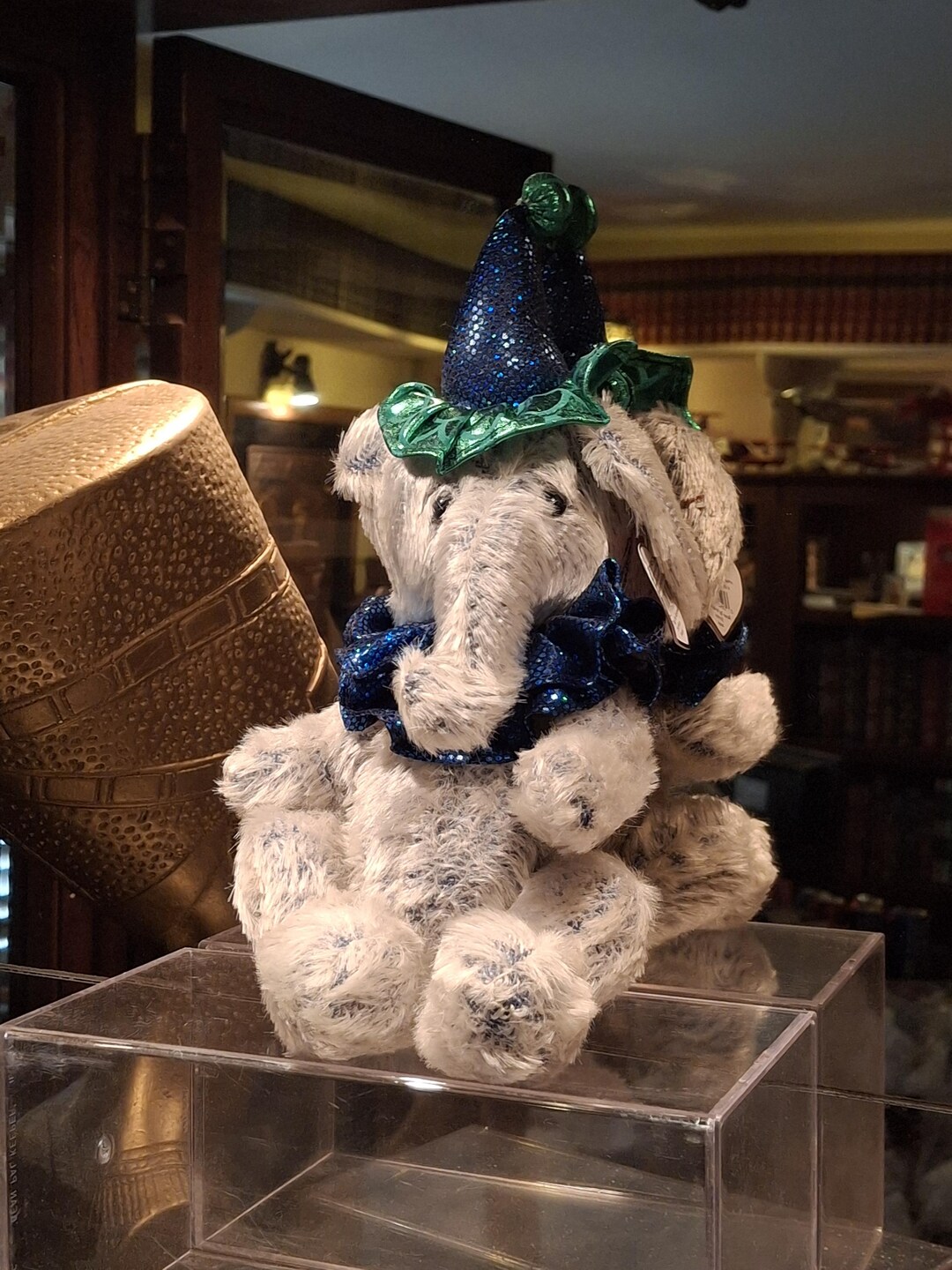 Vintage Ty Attic Treasures Emmet the Poseable Plush Elephant - Etsy