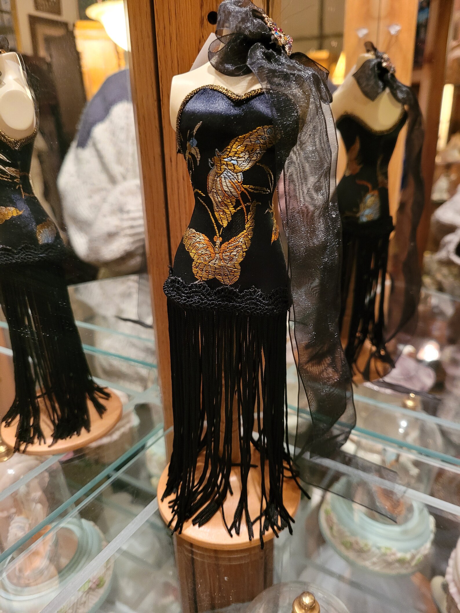 Putting on the Ritz by Popular Imports Miniature Black Dress - Etsy