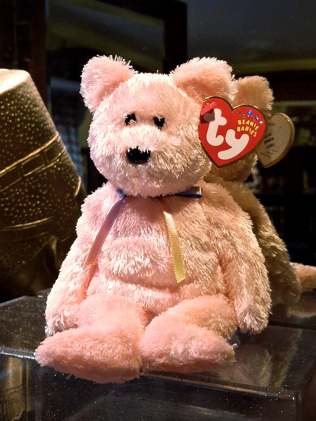 Vintage Ty Beanie Baby Sherbet the Teddy Bear Pink - Etsy