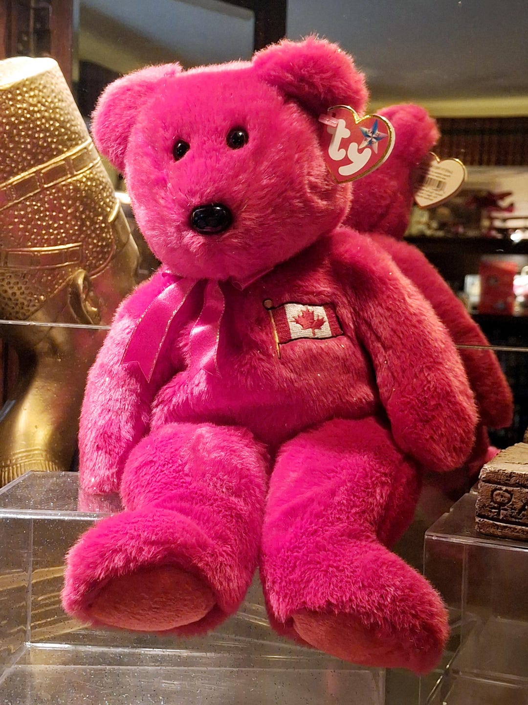 Vintage Ty Beanie Buddy Pierre the Plush Canadian Teddy Bear - Etsy