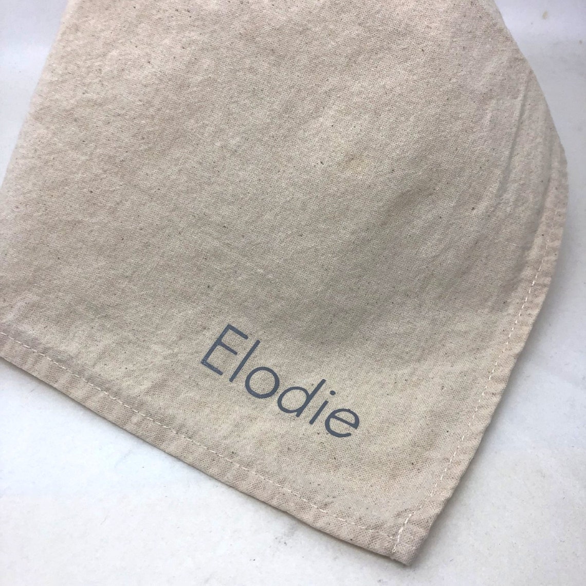 Zero Waste. Set of 4 Napkins Washable Cotton Personalized - Etsy
