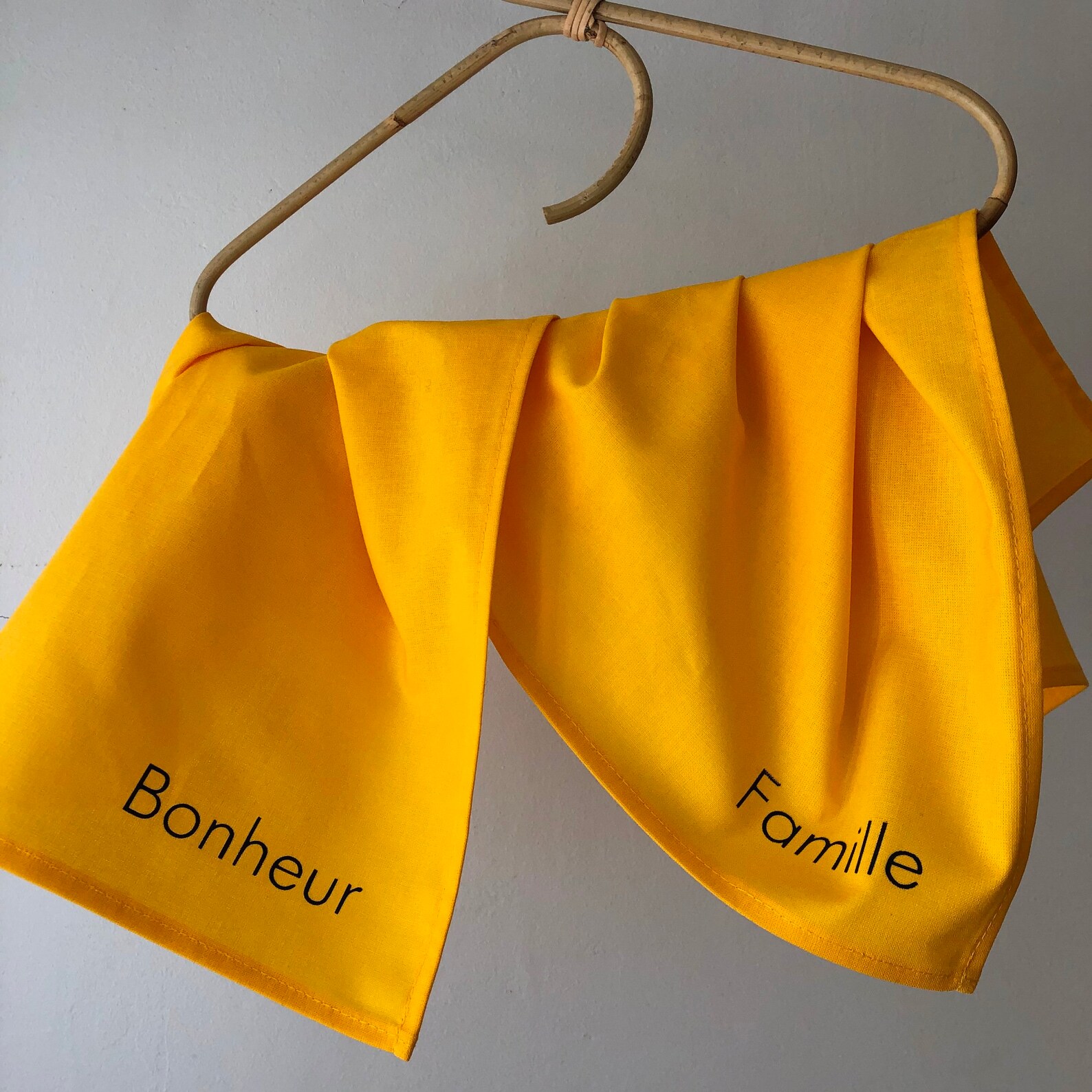 Zero Waste. Set of 4 Napkins Washable Cotton Personalized - Etsy