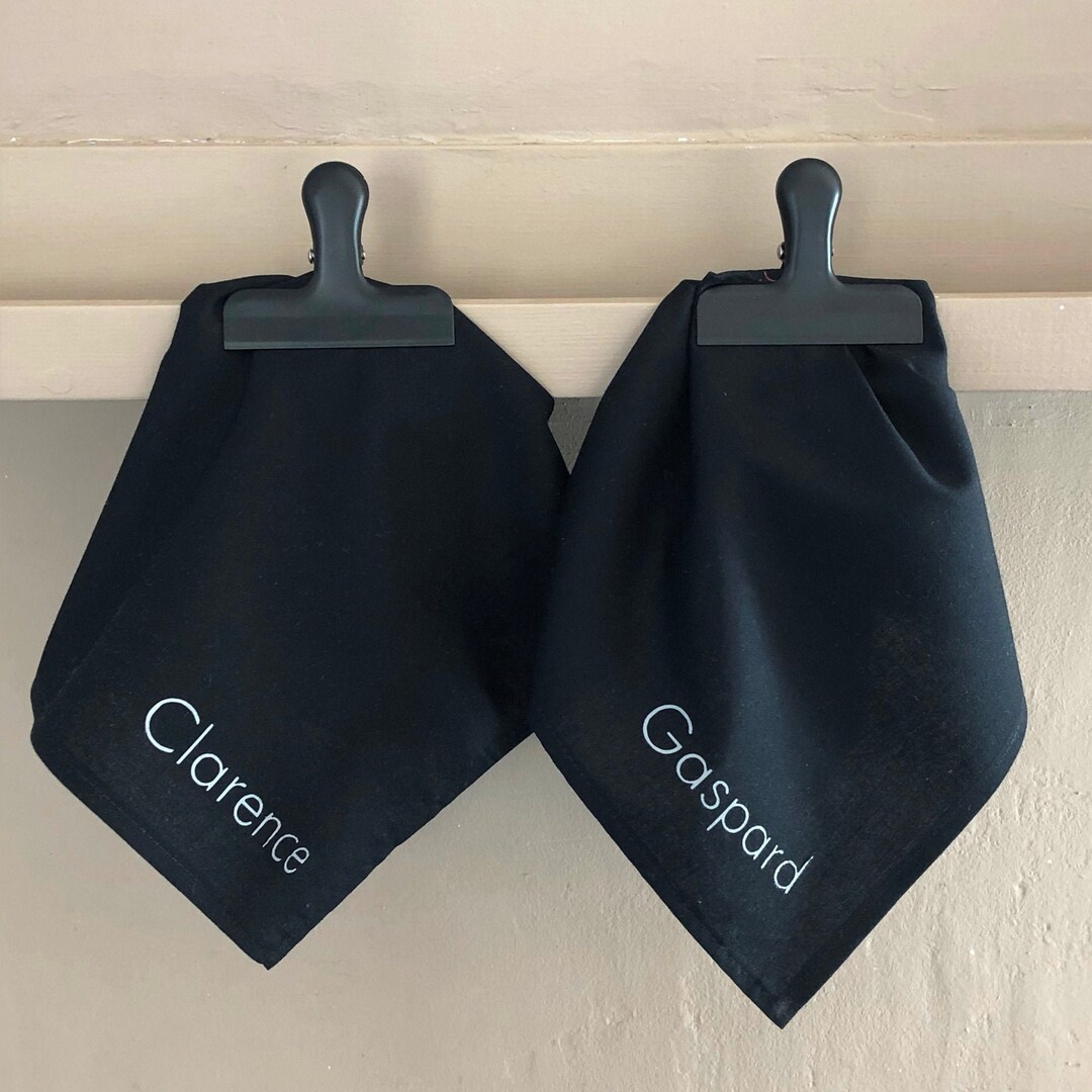 Zero Waste. Set of 4 Napkins, Washable Cotton, Personalized Print. - Etsy