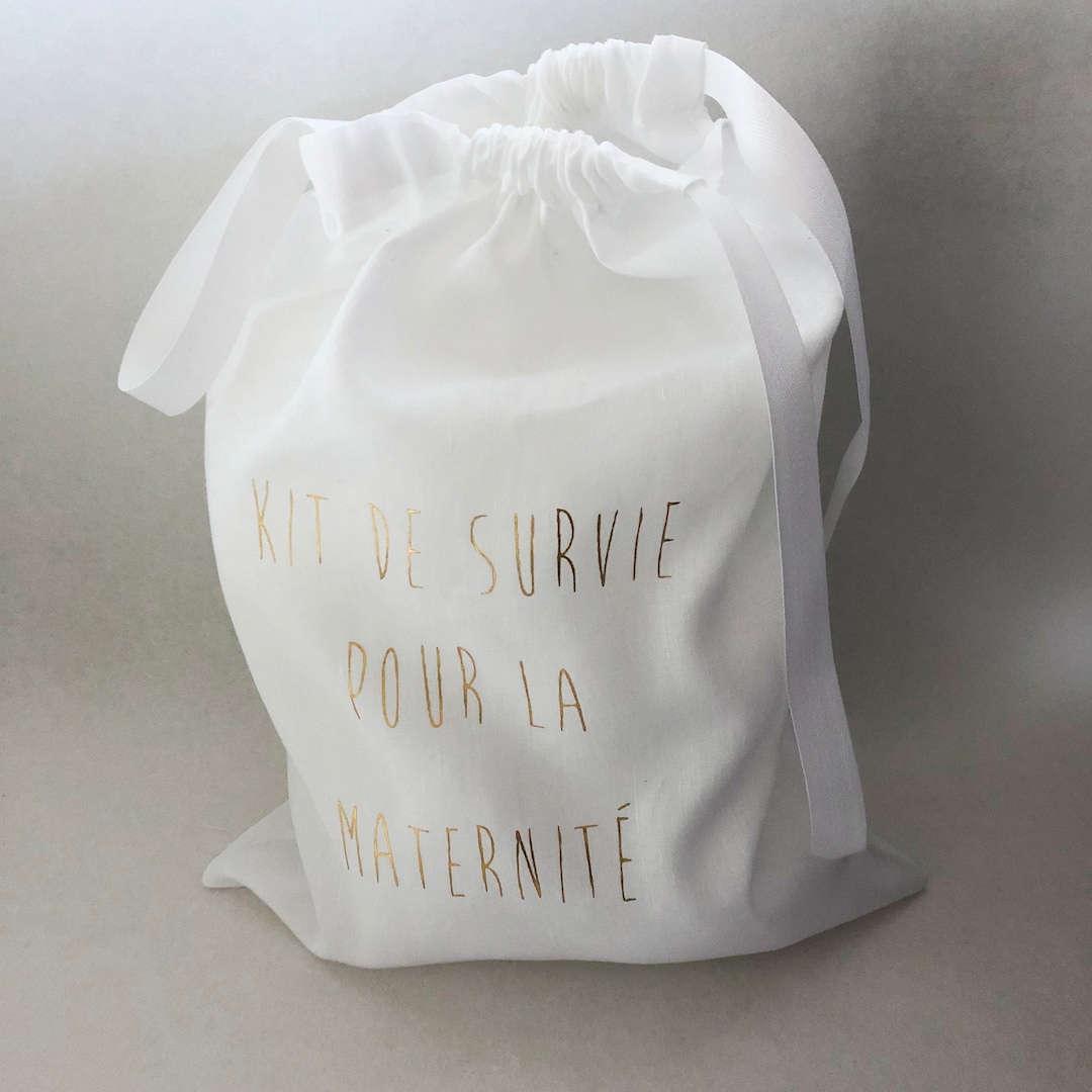 Linen Pouch Survival Kit For - Etsy