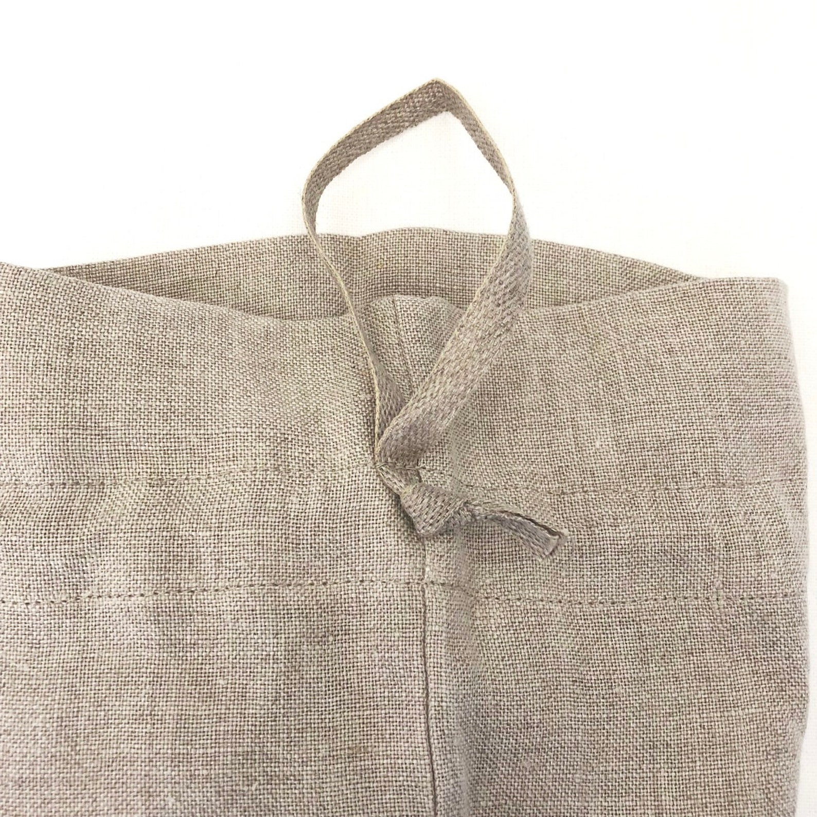 Sachet en pur lin imprimé petit ou grand bazar. | Etsy