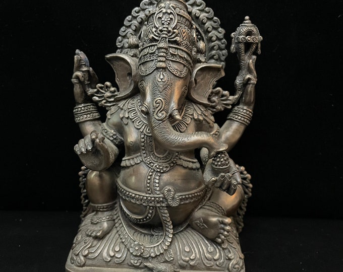 Ganesh, Statue Made With Resin Statue, Ganesha Among the Various ...