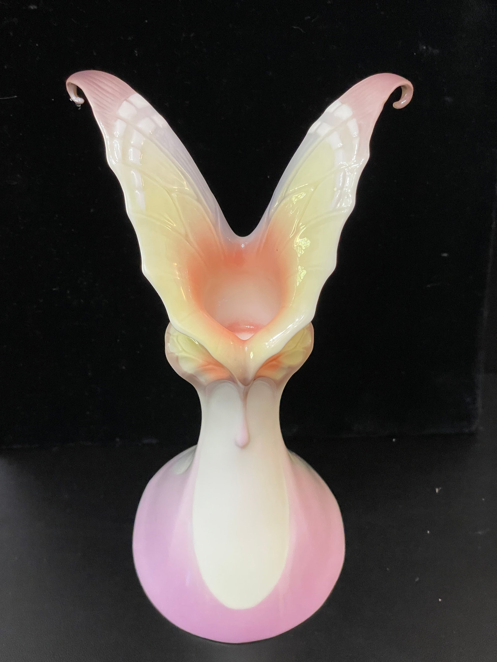 Franz Porcelain Papillon Butterfly Design Sculptured Porcelain - Etsy