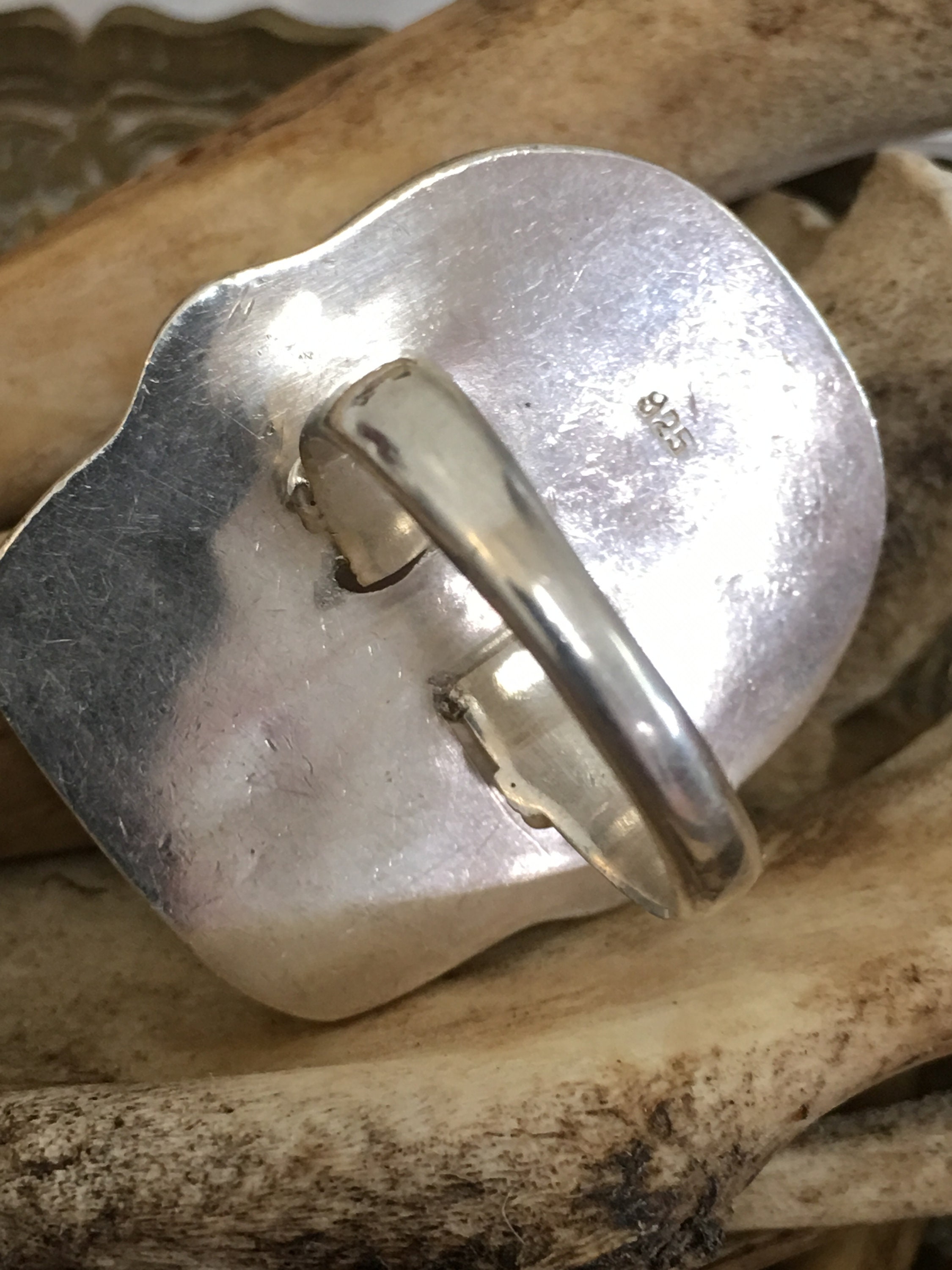 Ring Carved Marlin Bone Steampunk Boho Chic Goth Limited | Etsy