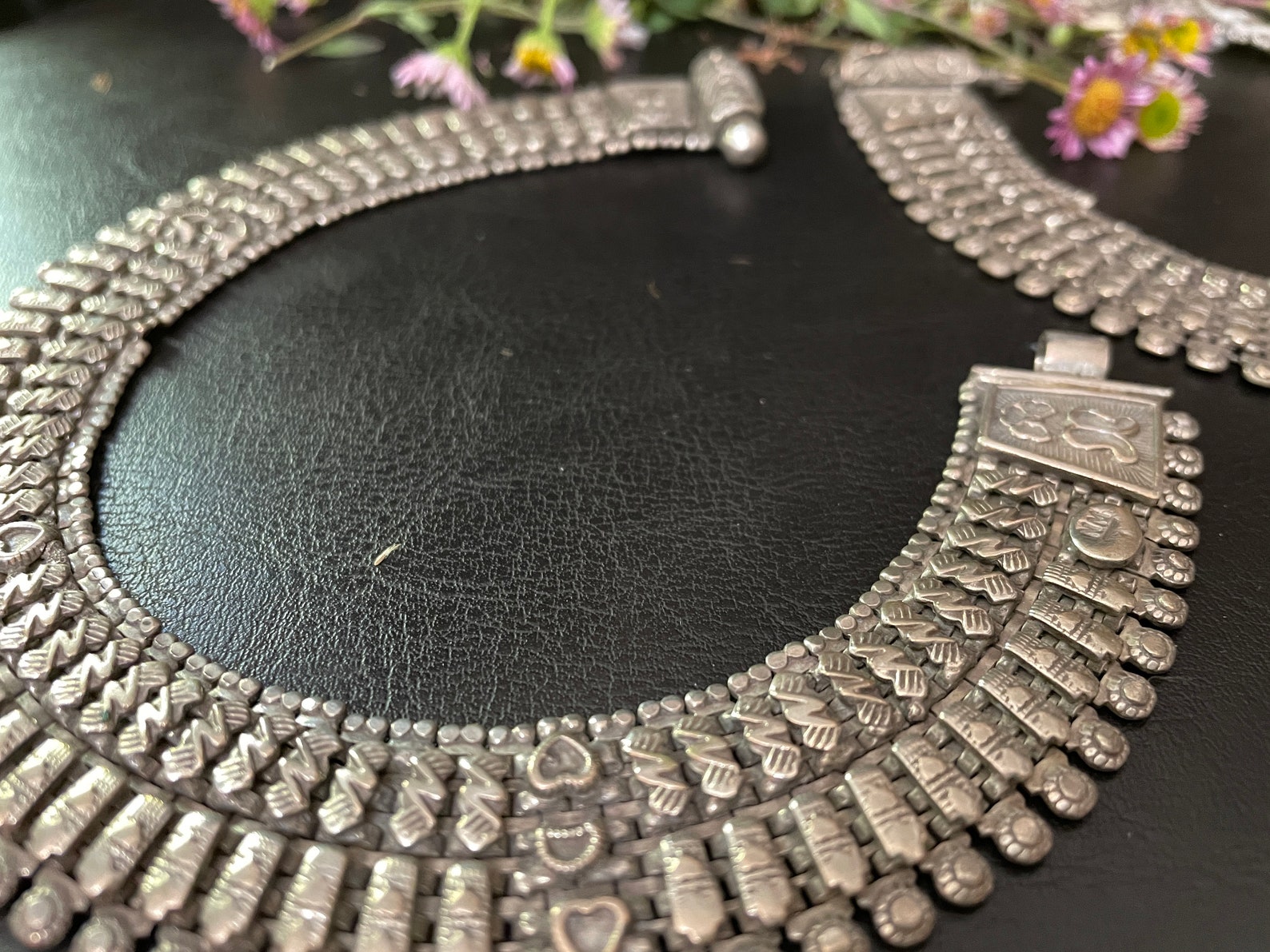 Vintage Matching Anklets From Rajasthan India High-grade - Etsy