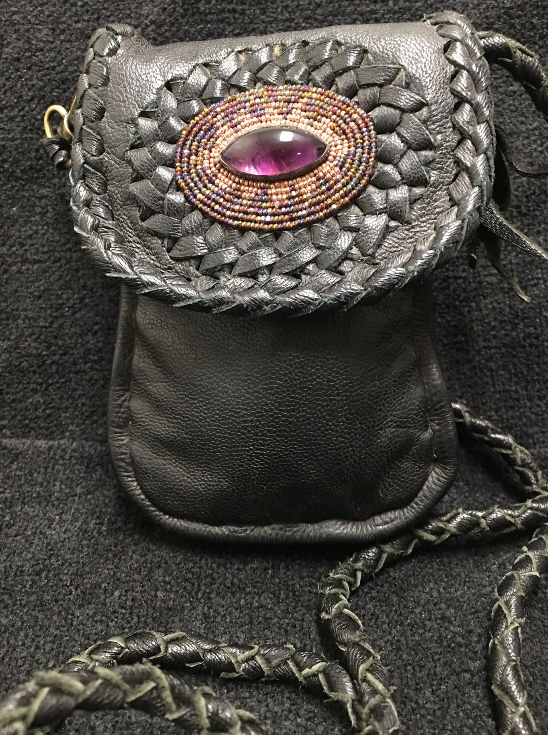 Mojo Leather Pouch, Perfect for on the Go Goddess, Just Enough Room For ...