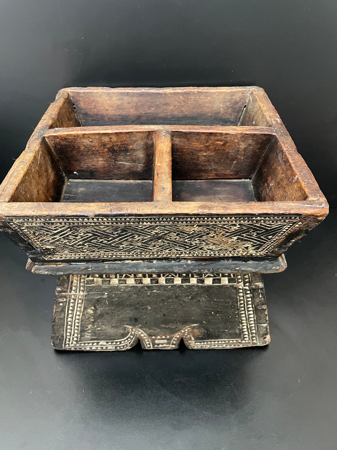 Vintage Betel Nut Box. Hill Tribe Betel Nut Box, From the Hill Tribes ...