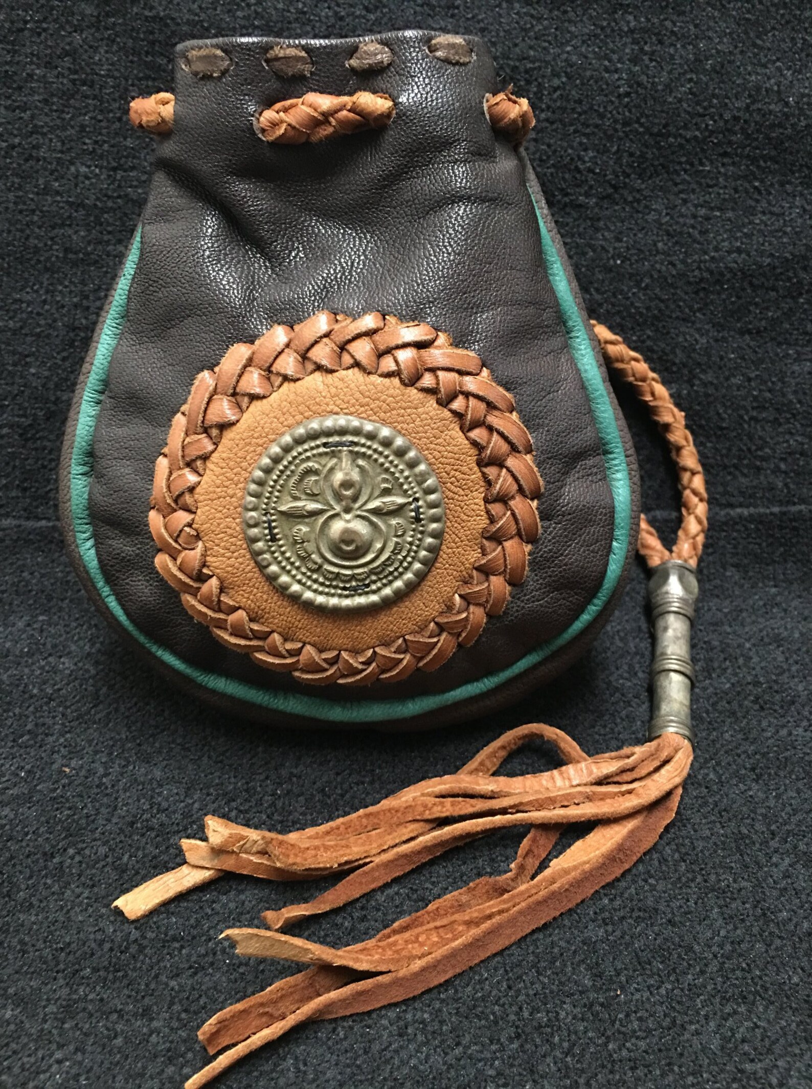 Fantastic, Tie Leather Mojo Bag, Chic Festival Dance Bag to Keep All ...