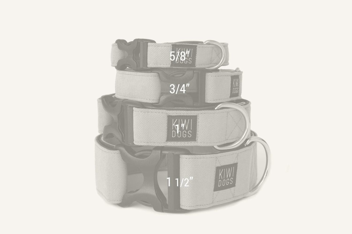 Surfer ADVENTURE Light buckle dog collar white sporty | Etsy