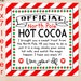 Hot Cocoa BOMB Elf Hot Cocoa Letter 7x7 Square Printable Letter ...