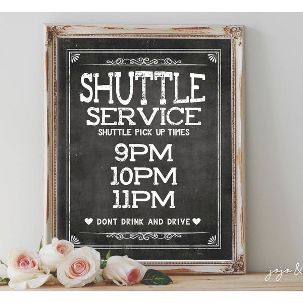 Shuttle Schedule - Etsy
