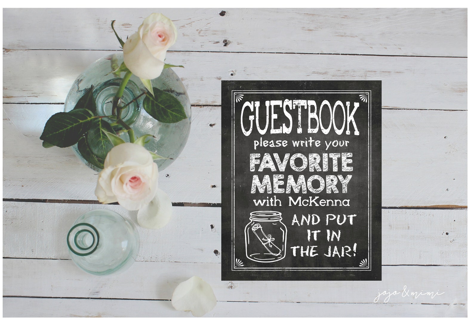 Personalized 'please Write Your Favorite Memory' | Etsy