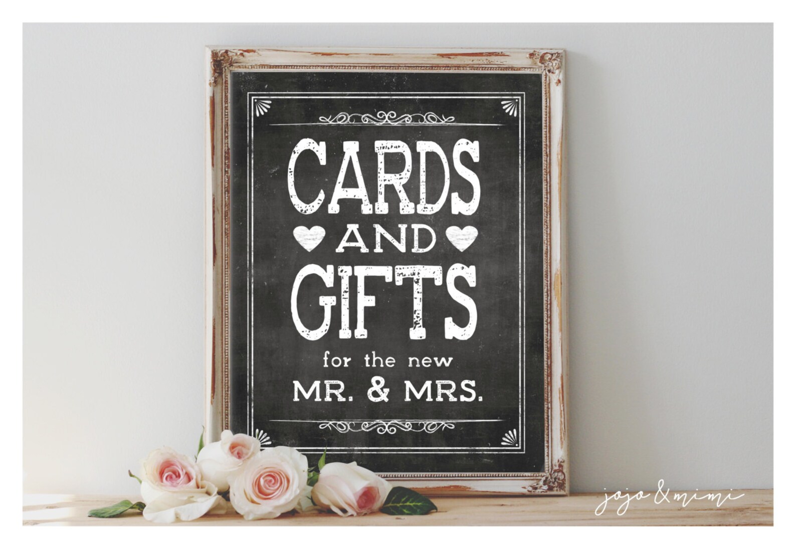 Instant 'CARDS AND GIFTS for the New Mr. & Mrs.' - Etsy