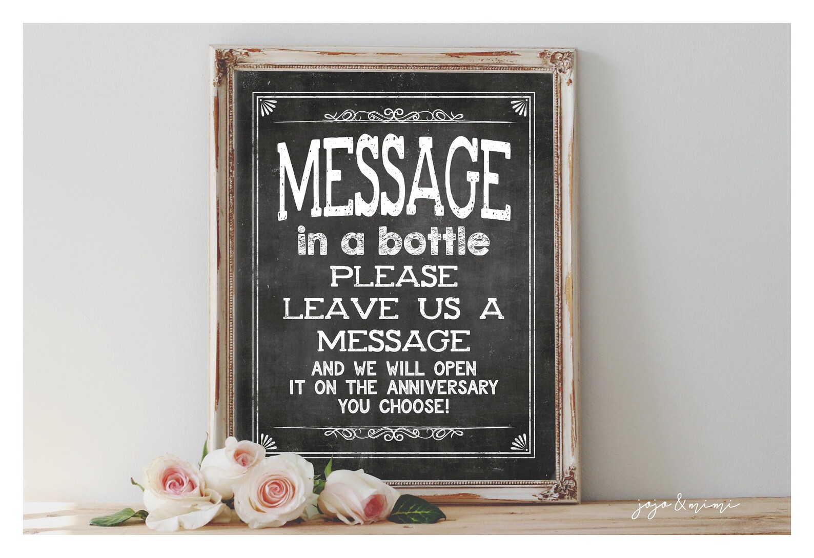 Instant 'MESSAGE in a BOTTLE Please Leave Us a - Etsy Australia