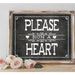 Instant 'please Sign a Heart' Printable 8x10 and 11x14 Event Sign ...