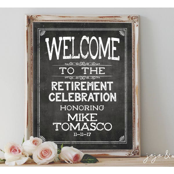 Chalkboard Welcome - Etsy