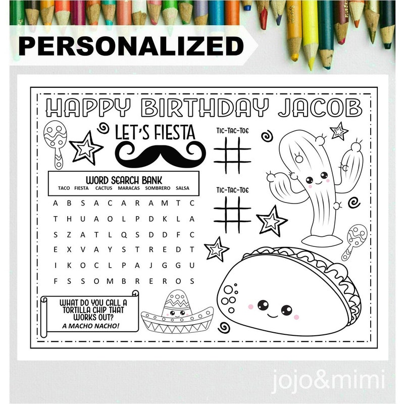 Fiesta Printable - Etsy