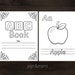 Instant 'ABC Book' Printable Coloring Sheets Alphabet Book With ...