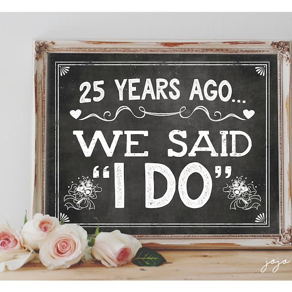 25th Anniversary - Etsy