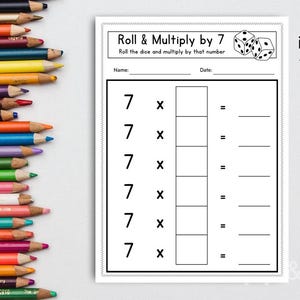 Multiplication BUNDLE Printable Multiplication 1-12 Worksheets ...