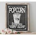 Instant 'POPCORN Please Help Yourself to These Tasty | Etsy