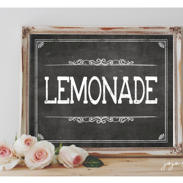 Lemonade Sign - Etsy