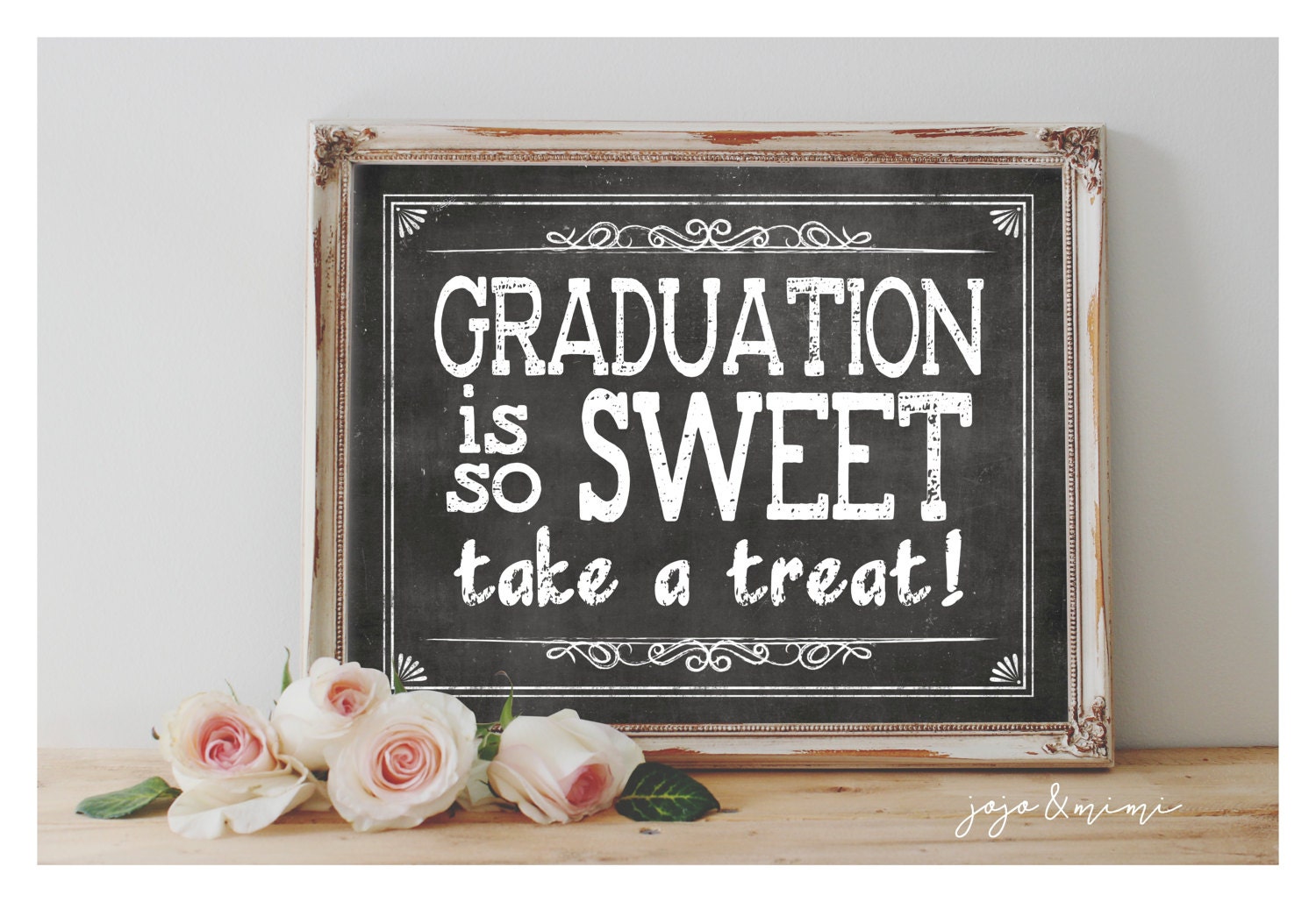 Instant 'graduation is so Sweet Take a Treat!' Printable Graduation ...