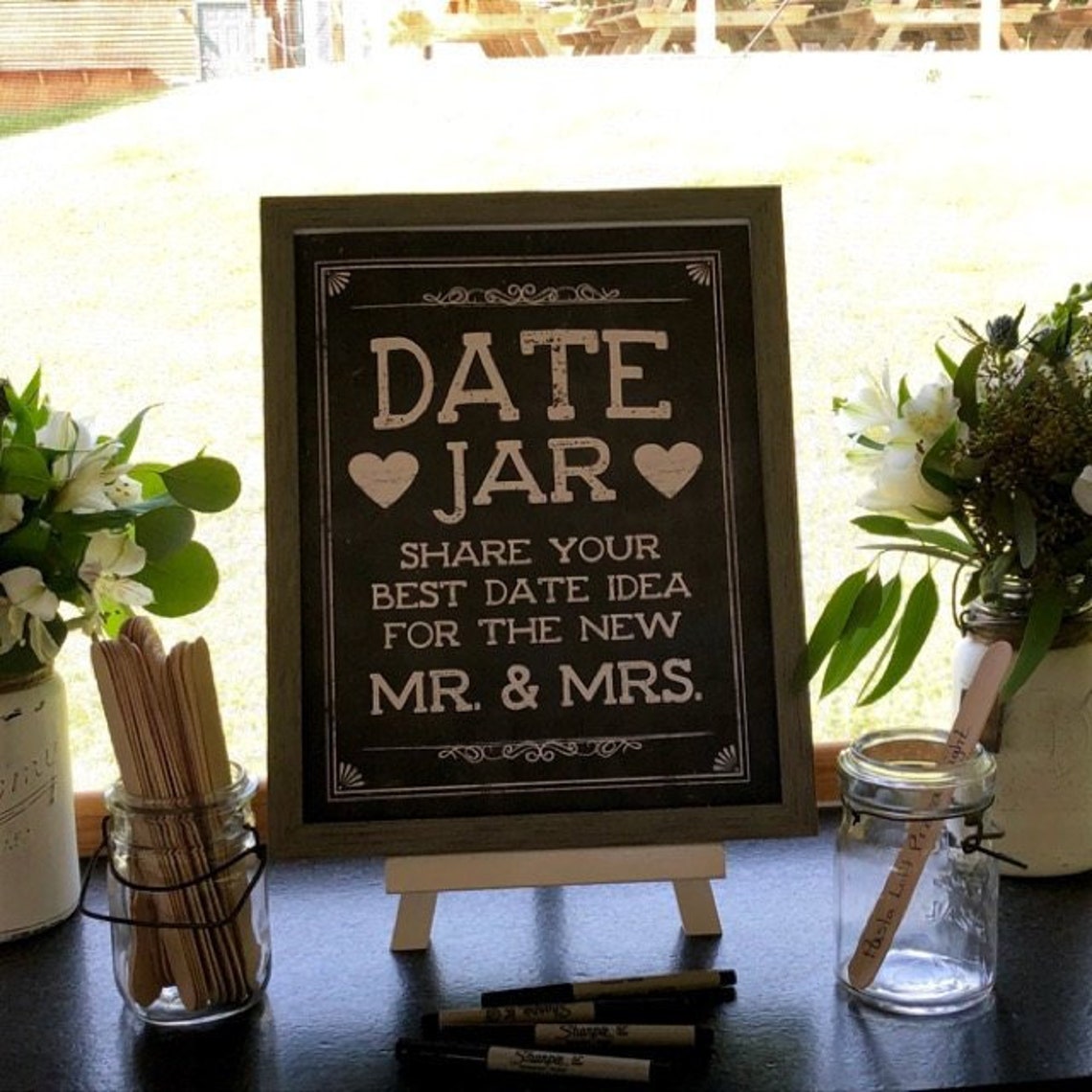 Instant 'DATE JAR Share Your Best Date Idea for the New - Etsy