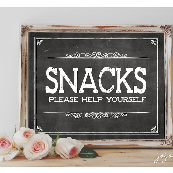 Snack Bar Sign - Etsy