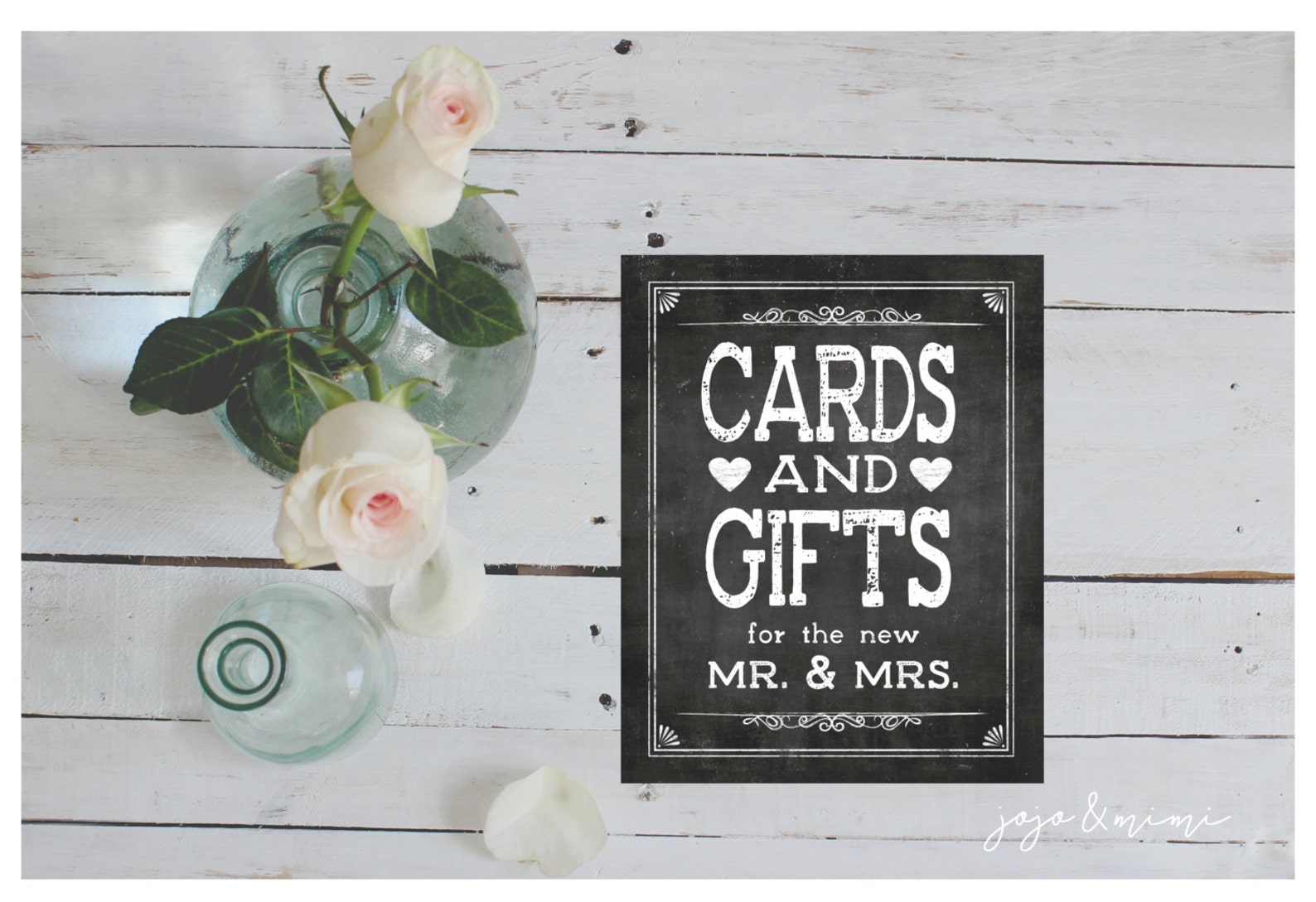 Instant 'CARDS AND GIFTS for the New Mr. & Mrs.' - Etsy