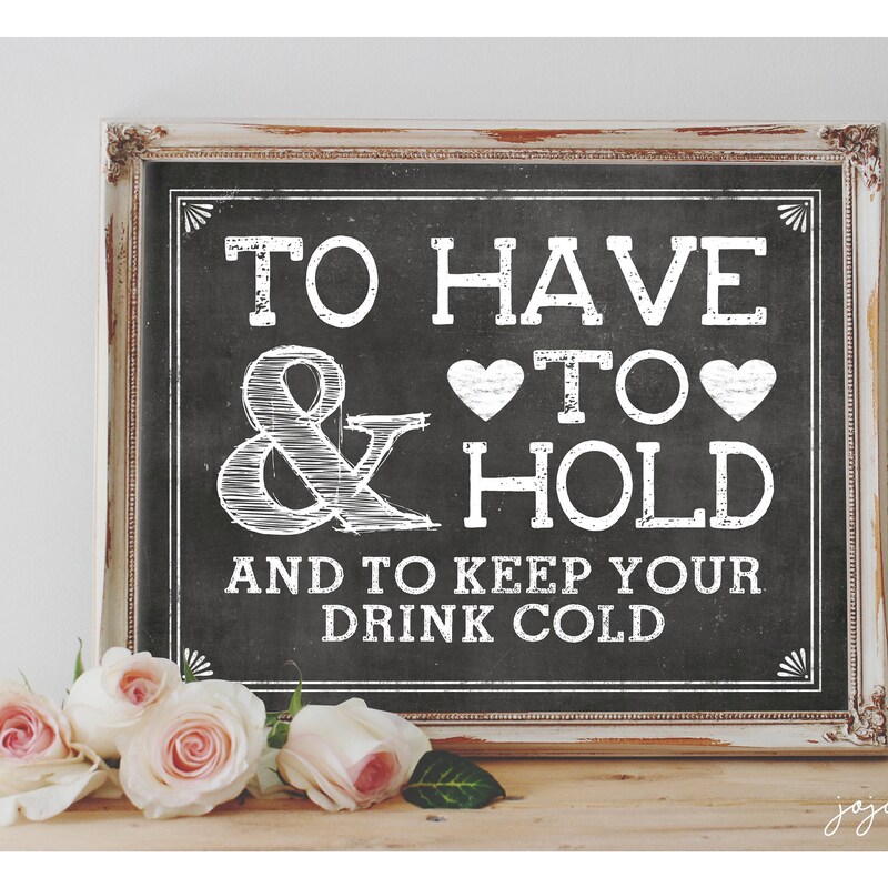 Cold Drinks Sign - Etsy