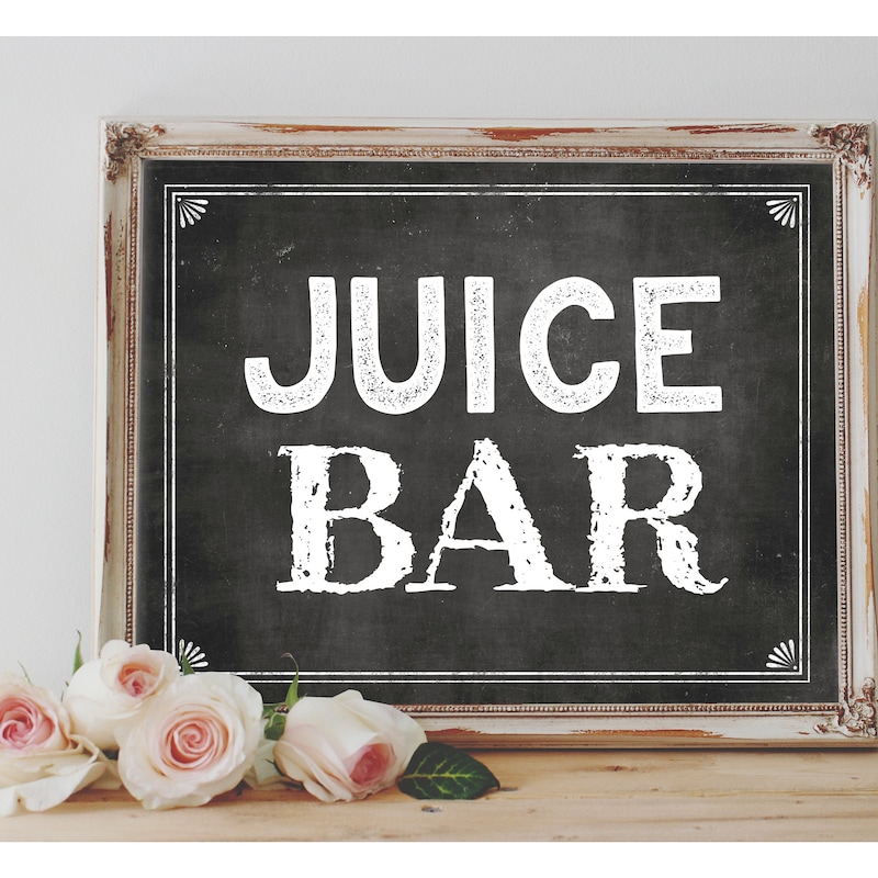 Juice Bar - Etsy