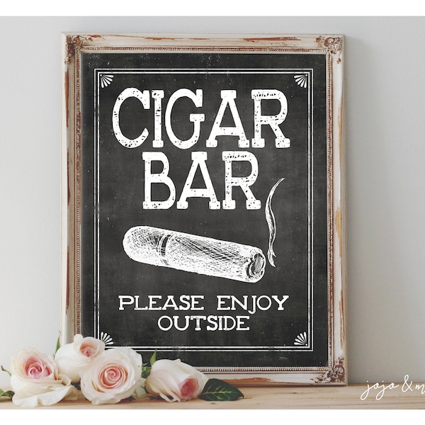 Cigar Bar Sign - Etsy