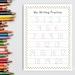 Handwriting A-Z and 123 Practice Worksheets Printable Alphabet and ...