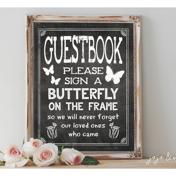 Butterfly Chalkboard - Etsy
