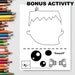 HALLOWEEN Printable Placemat Activity Halloween Coloring Page Instant ...