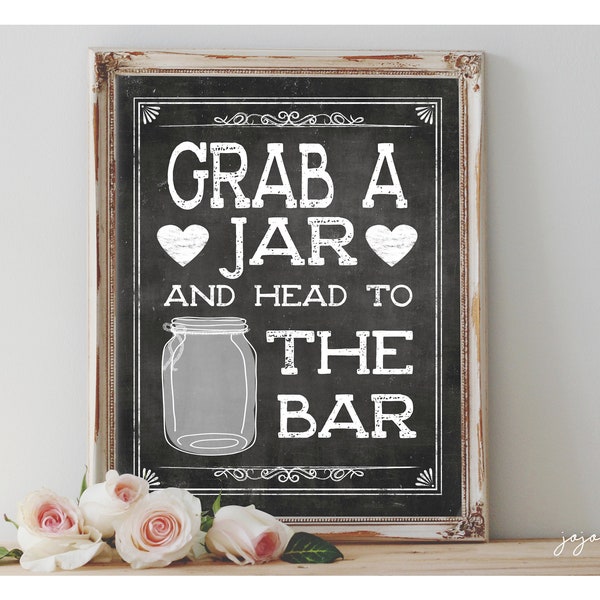 Mason Jar Chalkboard - Etsy