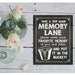 Personalized MEMORY LANE Printable Digital Chalkboard Leave Your ...