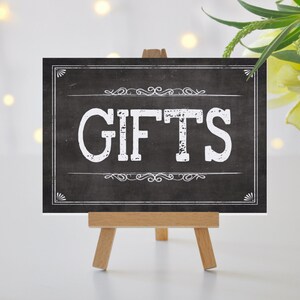 Instant 'GIFTS' Printable Event Sign Wedding Baby Shower Party ...