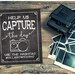 Personalized 'help Us Capture the Day Use the Hashtag' Printable ...