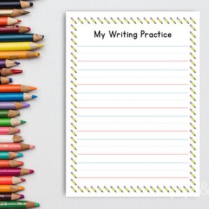 Handwriting A-Z and 123 Practice Worksheets Printable Alphabet and ...