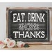 INSTANT 'DONUT BAR Please Enjoy' Printable 8x10, 11X14 Sign Chalkboard ...