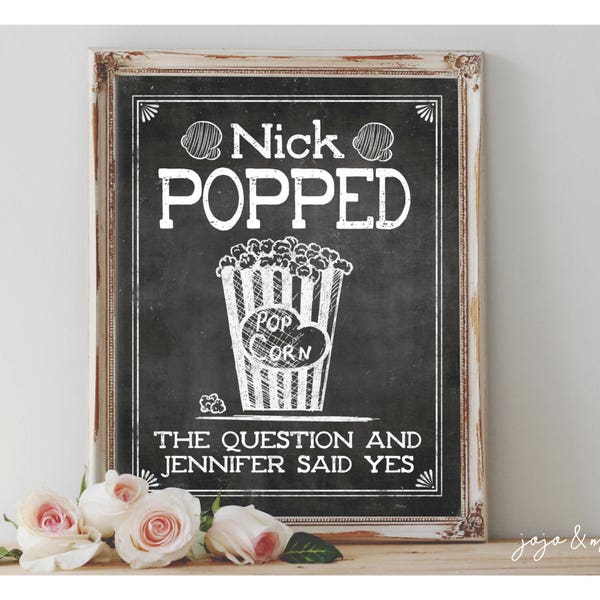 Pop the Question - Etsy