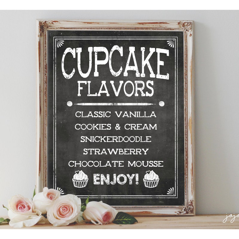 Cupcakes Sign - Etsy