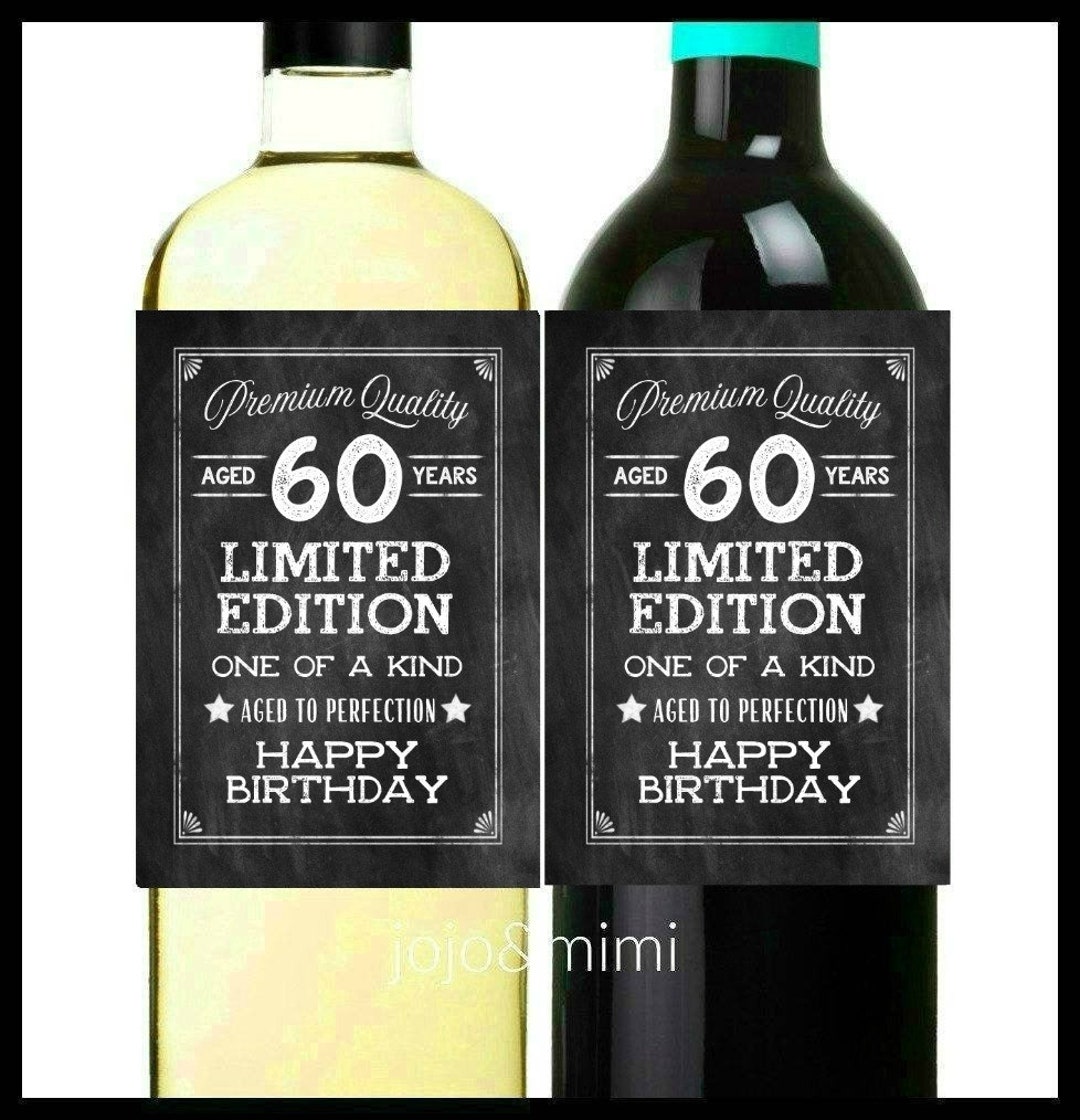 INSTANT 'AGED 60 YEARS' Limited Edition Aged to Perfection Happy ...