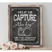 Personalized 'help Us Capture the Day Use the Hashtag' Printable ...